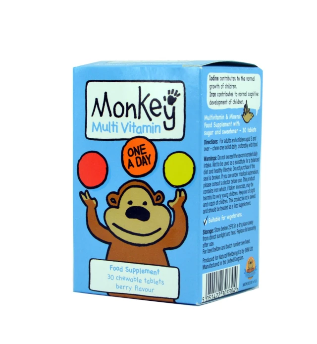 MONKEY MULTIVITAMINS 30 CAPS | Joy Pharmacy - To online φαρμακείο στη ...